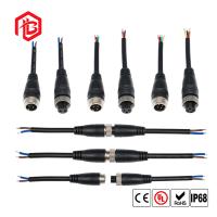 China GX12 Aerospace Power Plug Male/Female 4Pin 2A/6A Rated Copper Contact Nylon Housing Waterproof IP65 for LED and PCB Applications for sale
