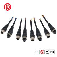 China GX12 Aerospace Power Plug 4Pin 2A/6A Rated Copper Contact Nylon Housing Waterproof IP65 for LED PCB Microwave Applications for sale