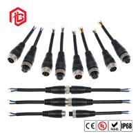 China GX12 Aerospace Power Plug 4Pin 2A/6A Rated Copper Contact Nylon Housing Waterproof IP65 for LED PCB Microwave Applications for sale