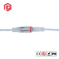 China IP68 5521 DC Power Plug 4A 220V Copper Contact Nylon Housing Connector for LED Lighting for sale