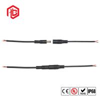 China 5521 DC Power Connector IP68 4A 220V Copper Contact Nylon Housing Male Female Inline Adapter for LED Lighting for sale