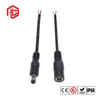 China 5521 DC Power Connector IP68 4A 220V Copper Contact Nylon Housing Male Female Inline Adapter for LED Lighting for sale