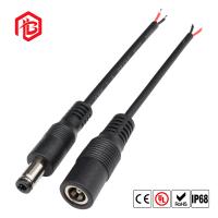China 5521 DC Power Connector IP68 4A 220V Copper Contact Nylon Housing Male Female Inline Adapter for LED Lighting for sale
