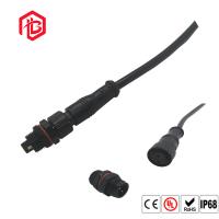 China Outdoor LED Lighting 9 Pin Metal Waterproof Cable Connector for sale