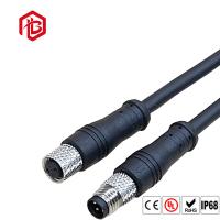 China Black Nylon 8A Circular Waterproof Male Female Connector for sale