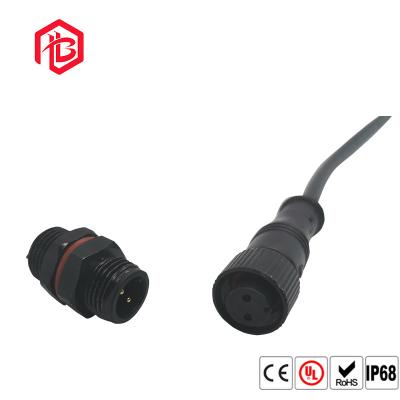 China Panel Mount Metal M12 Waterproof Male Female Connector for sale