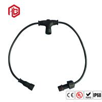 China Extend T Type Cable Male Female Multi Pin Connectors Waterproof for sale