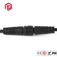 China UL TUV CE RoHS Black 3 Pin Cable Connector for sale