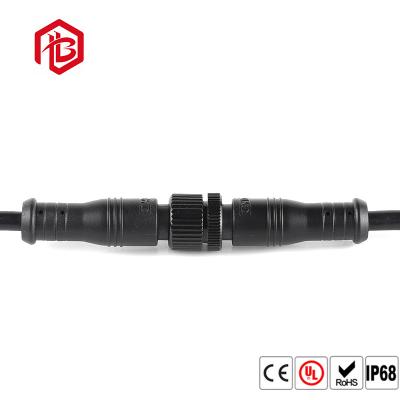 China LED Light 3 Poles  PVC Waterproof Circular Connector for sale