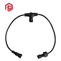 China 2 Pin 300V 10A Watertight Cord Connector Outdoor T Connector for sale