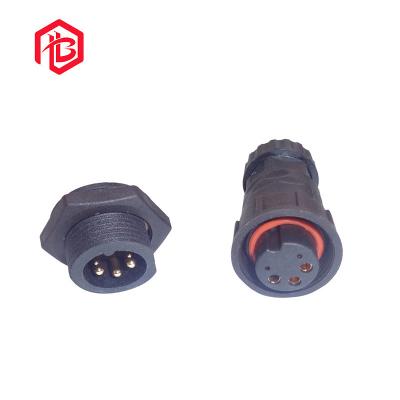 China 300VAC Waterproof Data Connector M25 Gold Plated Contact With Dustproof Cover for sale