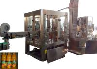China Low Noise Automatic Fruit Juice Filling Machine / Automatic Water Bottle Filling Machine for sale