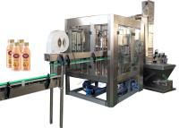 China Low Noise Automatic Fruit Juice Filling Machine / Automatic Water Bottle Filling Machine for sale