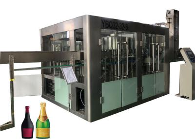 China PLC Control Carbonated Soft Drink Filling Machine / Pure Water Filling And Sealing Machine for sale