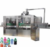 China Automatic Carbonated Beverage Filling Machine / Liquid Filling Machine For PET Bottle for sale