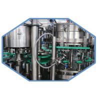 China Beverage Can Filling Machine , 2-1 Full Automatic Carbonated Juice Machine for sale