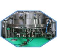 China Beverage Can Filling Machine , 2-1 Full Automatic Carbonated Juice Machine for sale