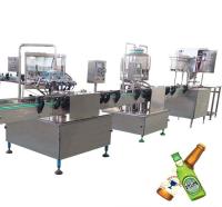 China SS304 Carbonated Beverage Filling Machine , Splity Tpe Small Beer Filling Machine for sale