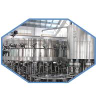China PET Bottle Carbonated Beverage Filling Machine , 3 In 1 Carbonated Water Filling Machine for sale