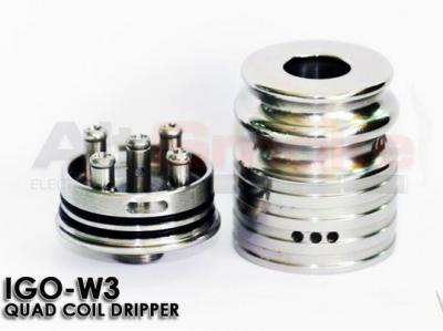 China China supplier stainless steel rba igo w3 atomizer factory price on time shipping for igo for sale