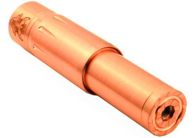 China 18650 copper Ballistic mod Magnet mod 18650 copper ballistic mod with vent holes for sale