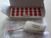 China UL1439 Sharp Edge Tester 184x35x52mm Toy Safety Test Equipment with 21 Tape Caps for sale