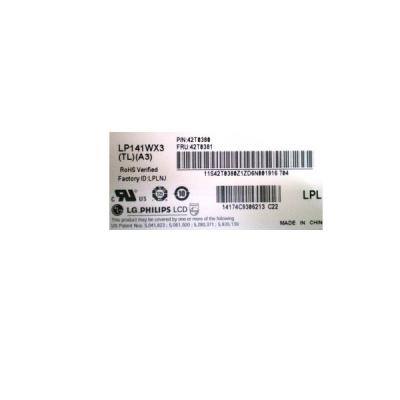 China LP141WX3-TLA3 14.1 inch 1280*800 LCD Screen Module for sale