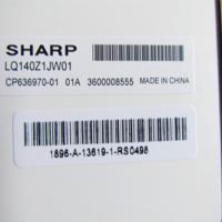 China LQ140Z1JW01 14.0 inch 1000:1 LCD Screen WLED LCD Panel for sale