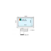 China COM43T4N95VLC 4.3 inch 480*272 500 cd/m2 LCD Display Panel for sale