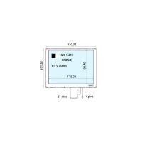 China COM57T5M14GLC 5.7 inch Mini 320*240 LCD screen Panel for Industrial for sale