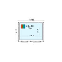 China in stock 640*480 COM57T5M54ZSC 5.7 inch 33 pins LCD Display for sale