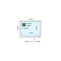 China New 5.7 inch COM57T5136KLC 320*240 WLED LCD Panel Monitor for sale