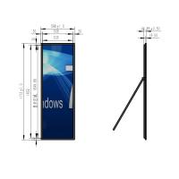 China Advertising equipment 75.0 inch LCD monitor high-definition video digital signage and display for sale