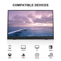 China 15.0 Inch 1080P Monitor for an Extra Second Portable Screen with an Energy-saving Ultra-thin IPS Display for Laptops for sale