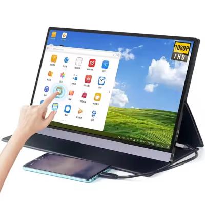 China 15.0 Inch Three USB-C Portable Monitor Compatible with Laptop/Phone/Switch for sale