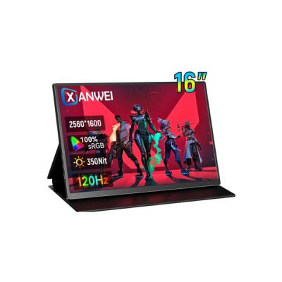 China 16-inch 2.5K IPS Portable Display: Slim Bezel Metal Chassis & Featherweight Design for sale