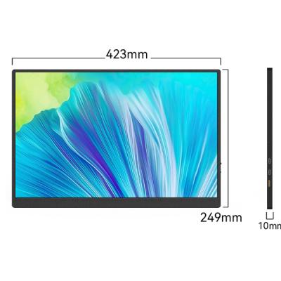 China 2025 new 1080P portable monitor with 18.5 inch IPS laptop screen extender for sale