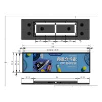 China Supermarket advertising booth digital signage, hot selling 58.4 inch LCD display screen for sale