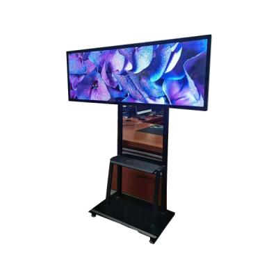 China 75.0 inch indoor wall mounted display digital signage advertising machine elevator LCD advertising display for sale