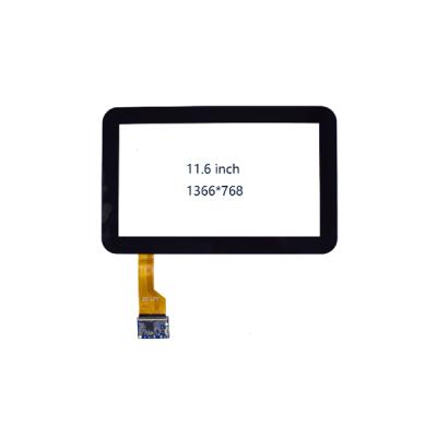 China 11.6 inch thin film transistor LCD module capacitive touch screen for sale