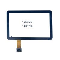 China 15.6 inch capacitive touch screen with touch glass touch screen, supporting XP Win7, 8 Android Linux system for sale