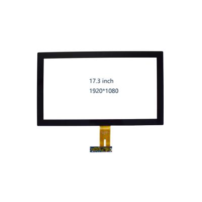 China 17.3 Inch Capacitive Touch Screen With 1920*1080 Resolution And Tempered Glass for sale