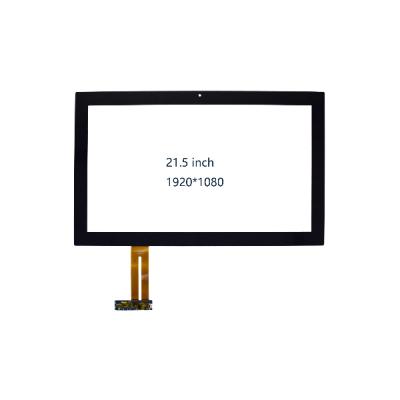 China Customized Size And Shape Touch Glass 21.5 Inch USB Capacitive Touch Screen Panel for sale