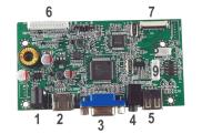 China 1920x1080 IPS LCD Screen Accessories With VGA AV USB EDP Screen Driver Board for sale