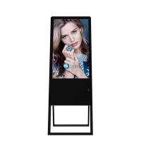 China Portable Floor Standing Digital Signage 43 Inch For Coffee Shop for sale
