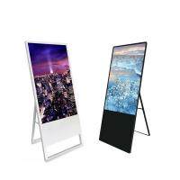 China Portable Floor Standing Digital Signage 43 Inch For Coffee Shop for sale