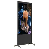 China 55 Inch Floor Stand Digital Signage Advertising 110-240V for sale