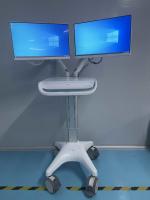 China Hospital Medical Mobile Workstation 22 Inch Electric for sale