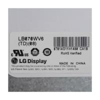 China 7.0 inch LG LCD Screen Display Panel LB070WV6-TD08 for sale