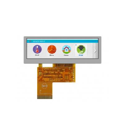 China WF39BSQASDNN0 Winstar Stretched Bar LCD 3.9 Inch With High Brightness Wide Temperature 480x128 for sale